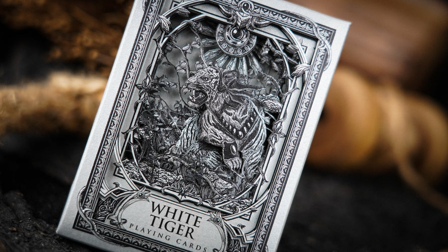 White Tiger Playing Cards – ARK Playing Cards