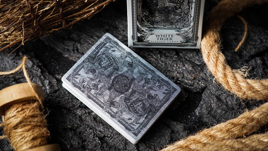 White Tiger Playing Cards – ARK Playing Cards